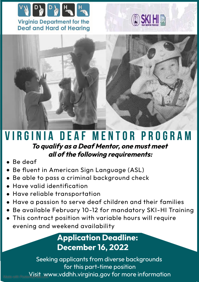Virginia Department for the Deaf and Hard of Hearing
